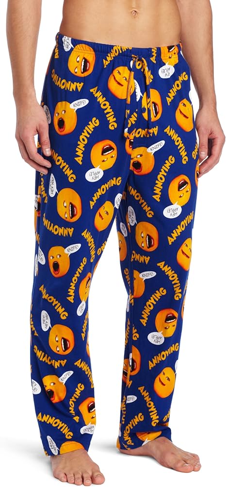 Briefly Stated Men's Annoying Orange Sleep Pant, Multi, Large at Amazon ...