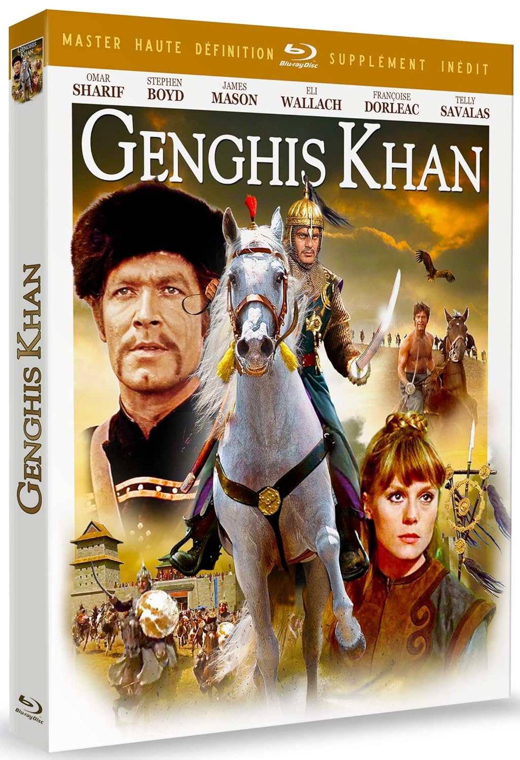 Genghis khan [Blu-ray] [FR Import]: Amazon.de: Boyd, Stephen, Sharif ...