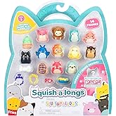 Amazon.com: Squish-a-longs 25 Pack - Series 1 - (25) 1” Mini-Squish ...