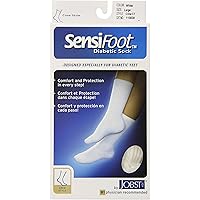 Amazon.com: JOBST SensiFoot Diabetic Compression Socks 8-15 mmHg Knee ...