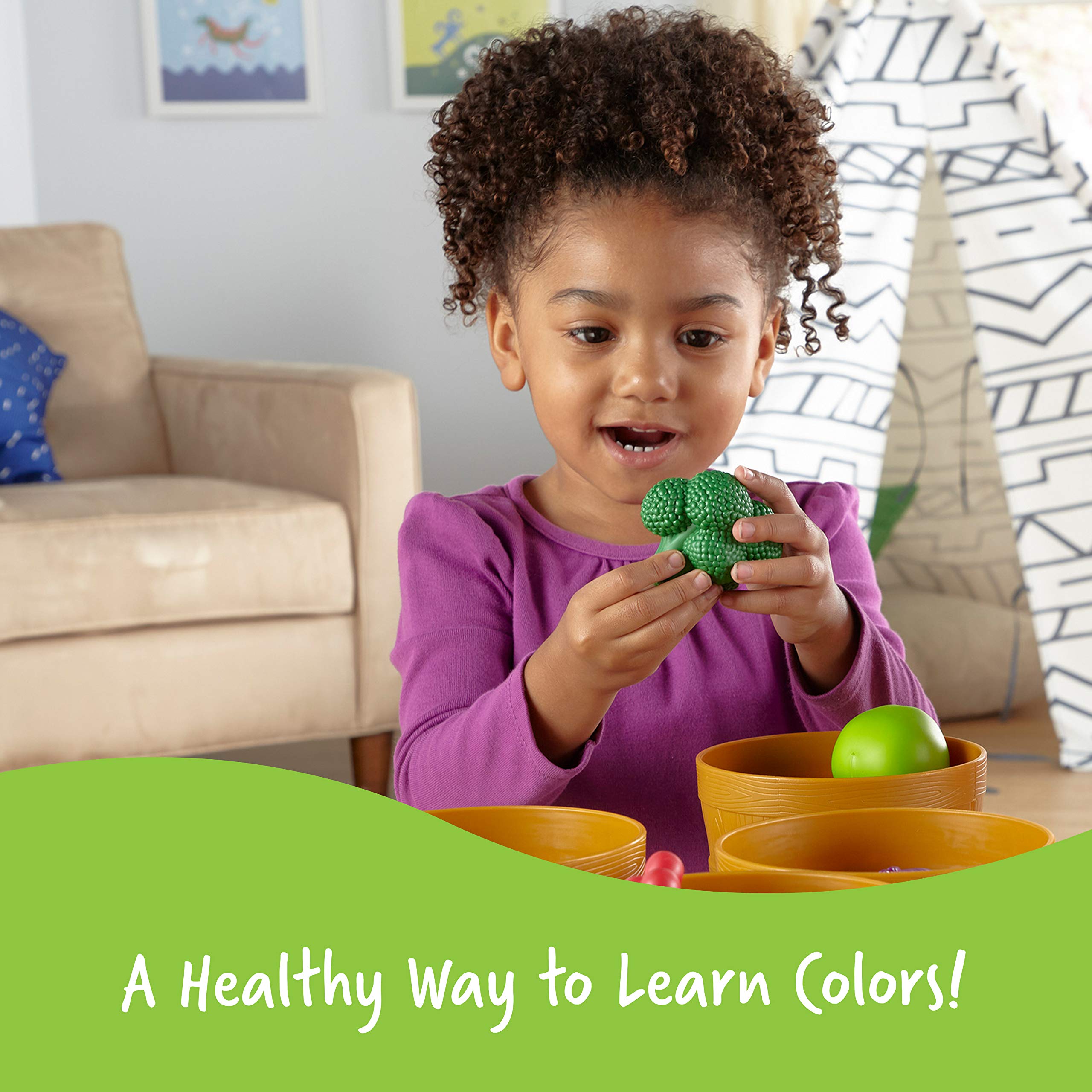 Mua Learning Resources Farmer’s Market Color Sorting Set - 30 Pieces Age 18+ Months Toddler ...