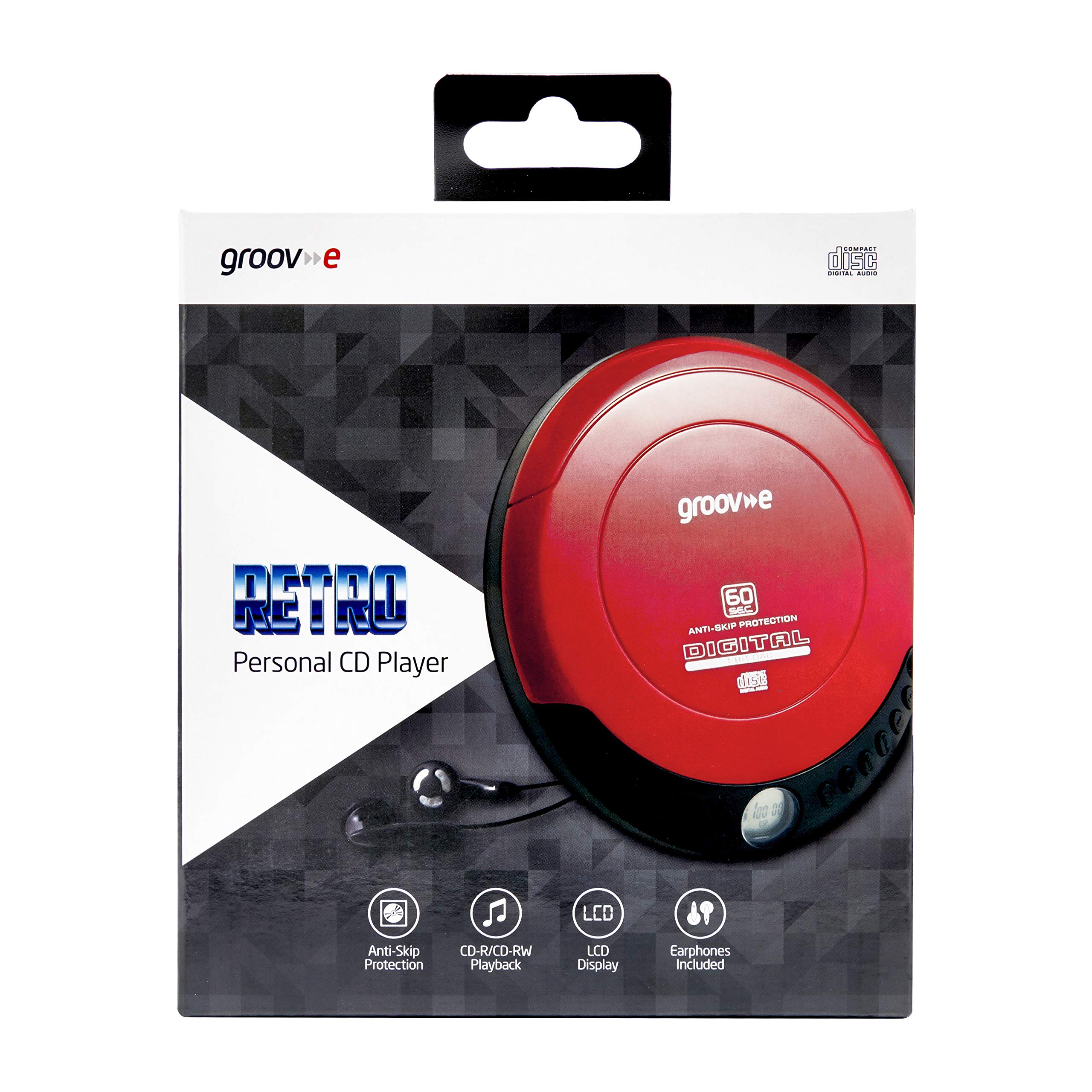 Mua groov-e RETRO Compact CD Player - Personal Music Player with CD-R ...