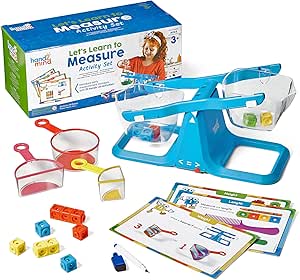 Amazon.com: hand2mind Let's Learn to Measure Activity Set, Kids ...