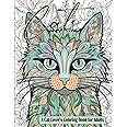Amazon.com: Cats a Cat Lover’s Coloring Book for Adults: 51 Relaxing ...