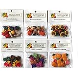 Amazon.com: Buttons Galore 50+ Assorted Christmas Buttons for Sewing ...