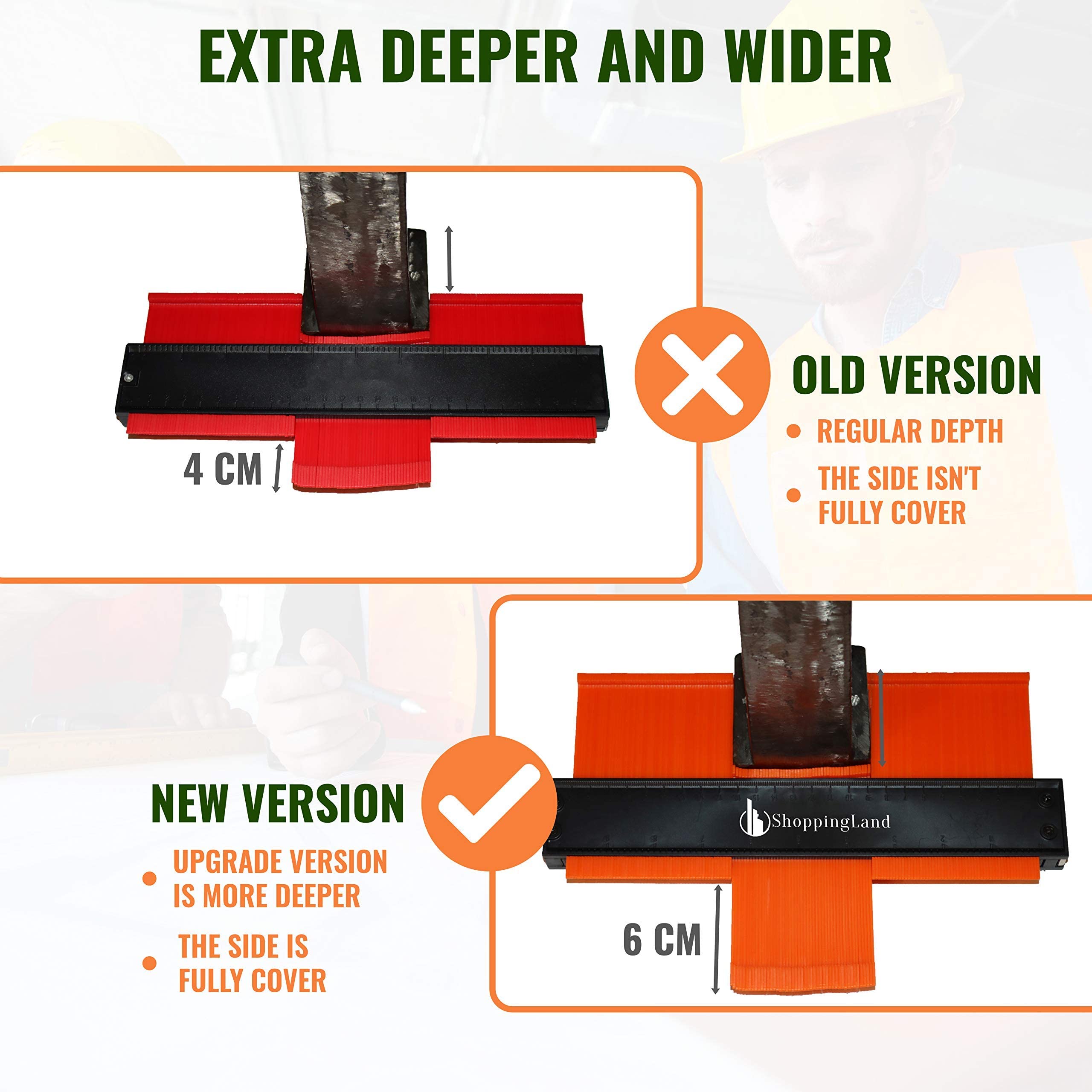 Mua The Super Gauge Shape and Outline Tool, Contour Gauge for Perfect ...