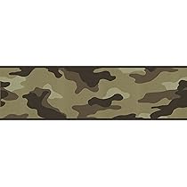 Army Camouflage Wallpaper Border