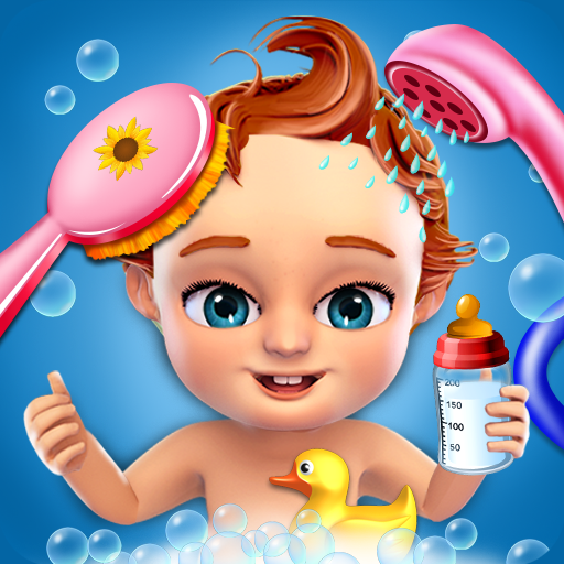 Amazon.com: Sweet Newborn Baby Girl : Kids Daycare & Babysitter Game ...