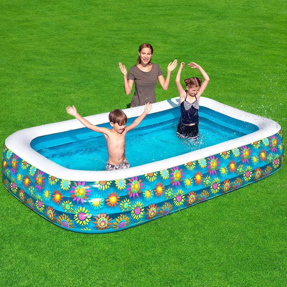 Bestway 120 x 72 x 22-inch Play Pool, White - BigaMart