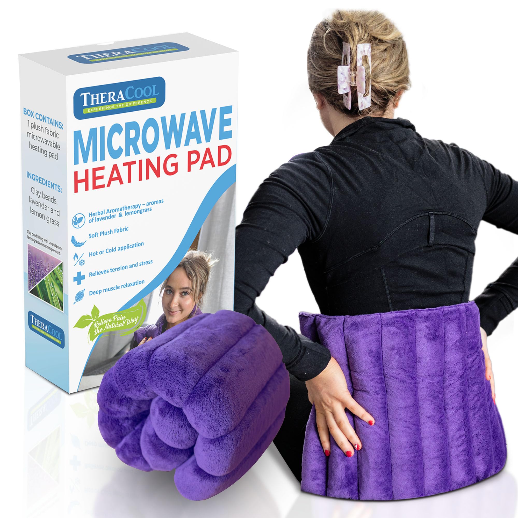 Mua Microwave Heating Pad Microwavable Moist Heat Weighted Warm ...