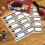 24 The Beano cartoon Edible Wafer Paper Cup Cake Toppers: Amazon.co.uk ...