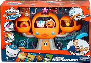 Amazon.com: Octopod Playset | 6 Pieces Including Deep Sea Captain ...