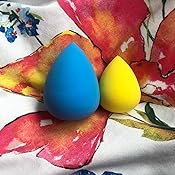 BEAKEY 5 Pcs Make-up Sponge Set, Latex Free Blender Beauty Sponge with ...