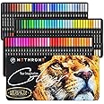 Hethrone Markers for Adult Coloring - 100 Colors Dual Tip Brush Pens ...