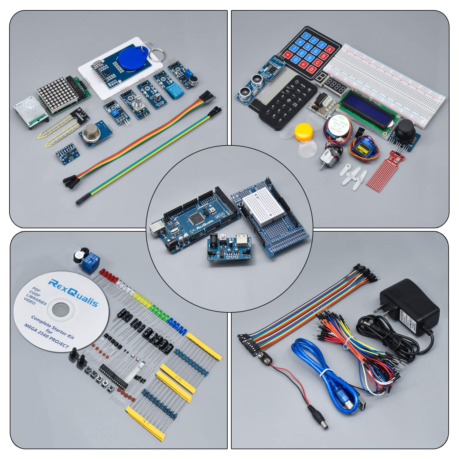 Mua Most Complete Starter Kit Base on Arduino MEGA 2560 w/Detailed ...