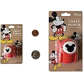 Amazon.com: Small Disney Craft Paper Punch of Mickey Mouse Logo (Japan ...