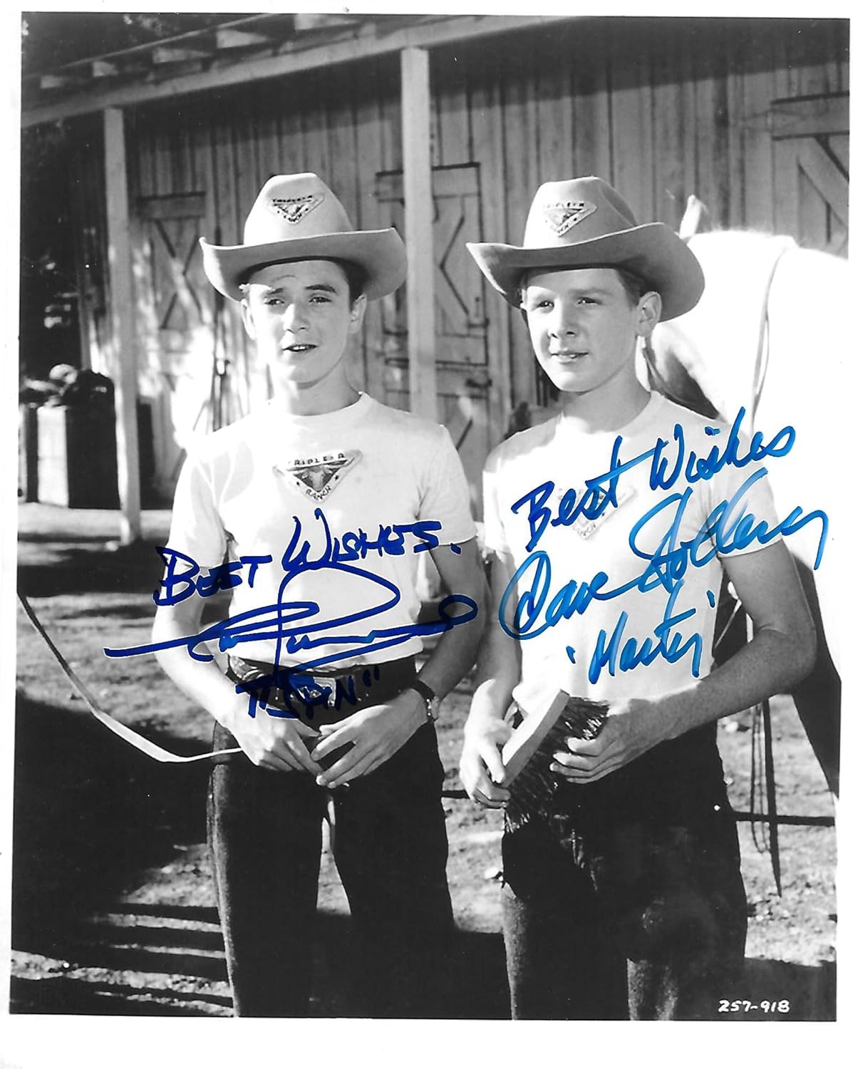 David Stollery & Tim Considine Spin & Marty Original Autographed 8X10 ...