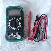 Mastech MAS830L Digital Pocket Multimeter, Colour May Vary (Yellow or ...