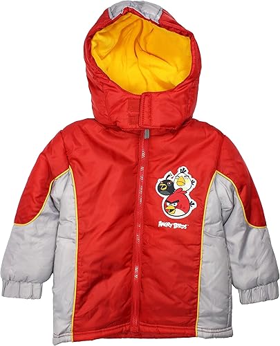 Angry Birds Official Boys Winter Parka Jacket Age 4/10 Years: Amazon.es ...