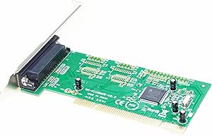 Amazon.com: SMAKN 1 Parallel Printer Port (LPT1) PCI Controller Card MM ...