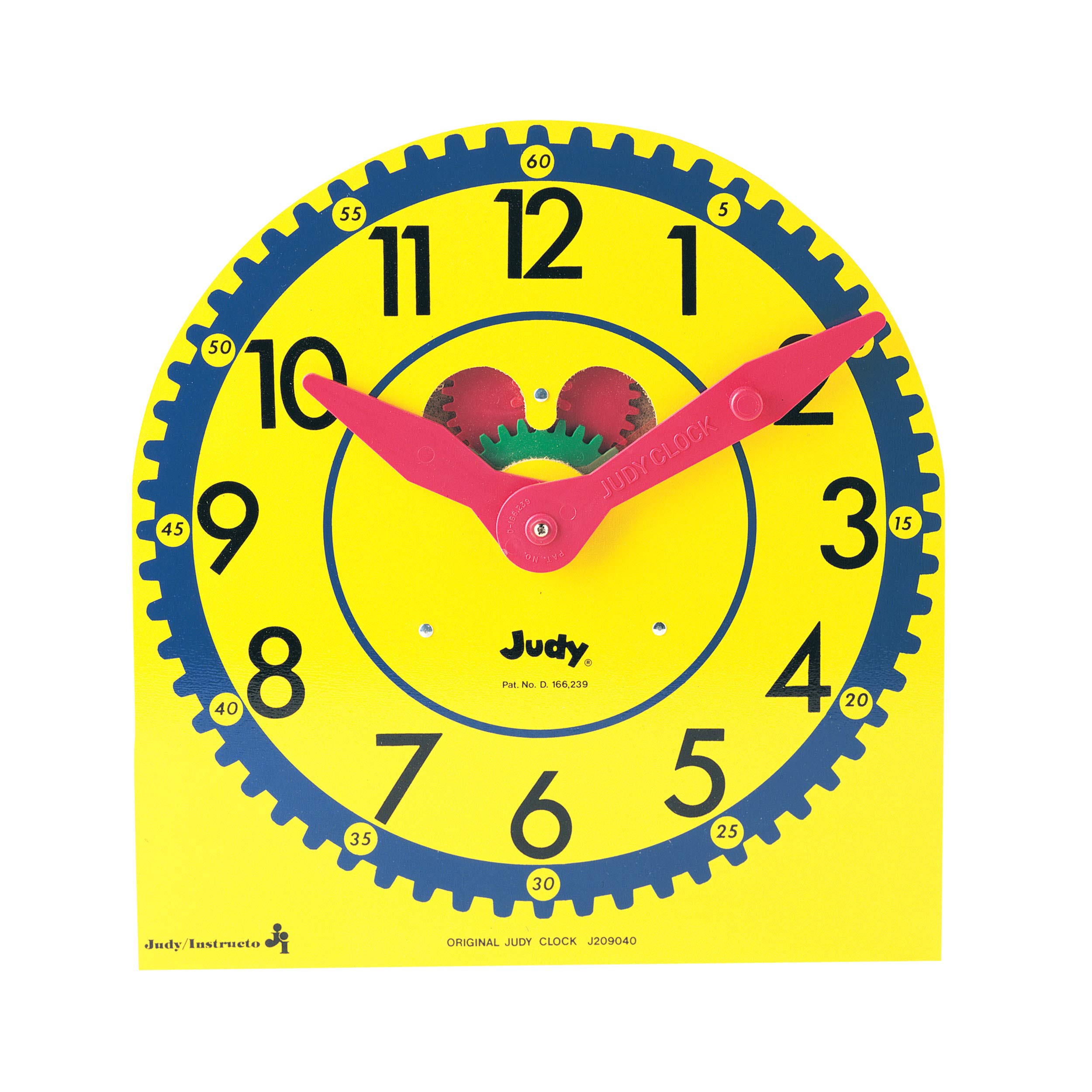 Buy Carson Dellosa 13 5 X 13 Large Judy Clock Kindergarten Grade 3