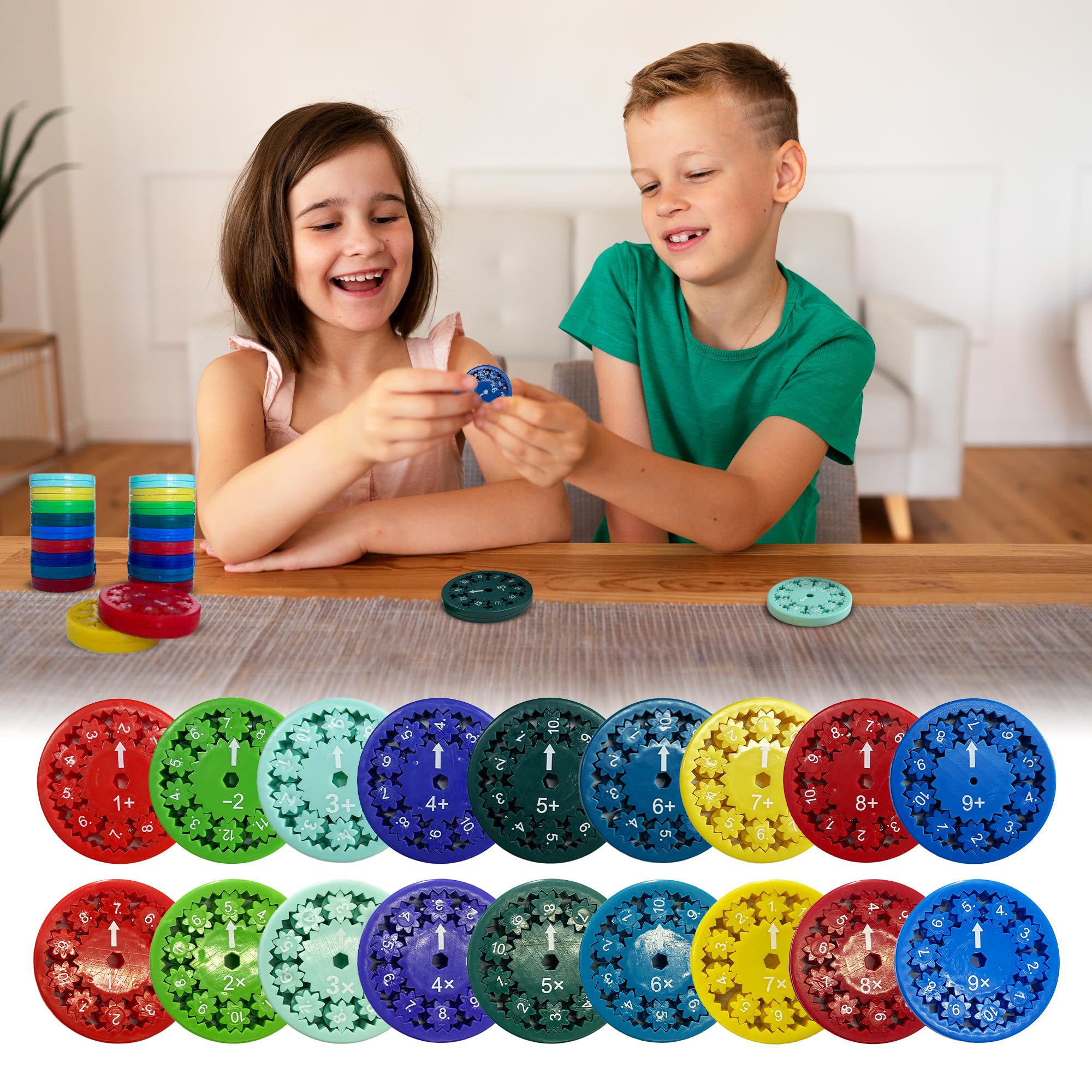 Adenzai Math Fidget Spinners:Educational Math Fact Fidget Spinners ...