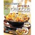Simple & Delicious Cookbook: 242 Quick, Easy Recipes Ready in 10, 20 ...