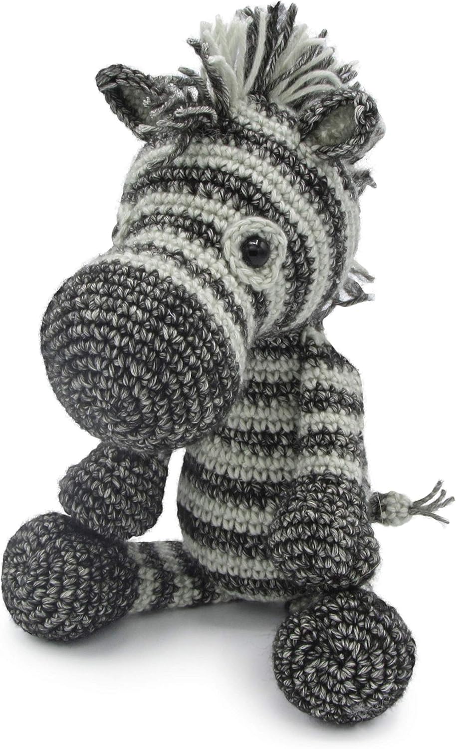 Hardy Craft Hardy CraftHC-40CK02 Dirk Zebra Crochet Kit, Multi Colour ...