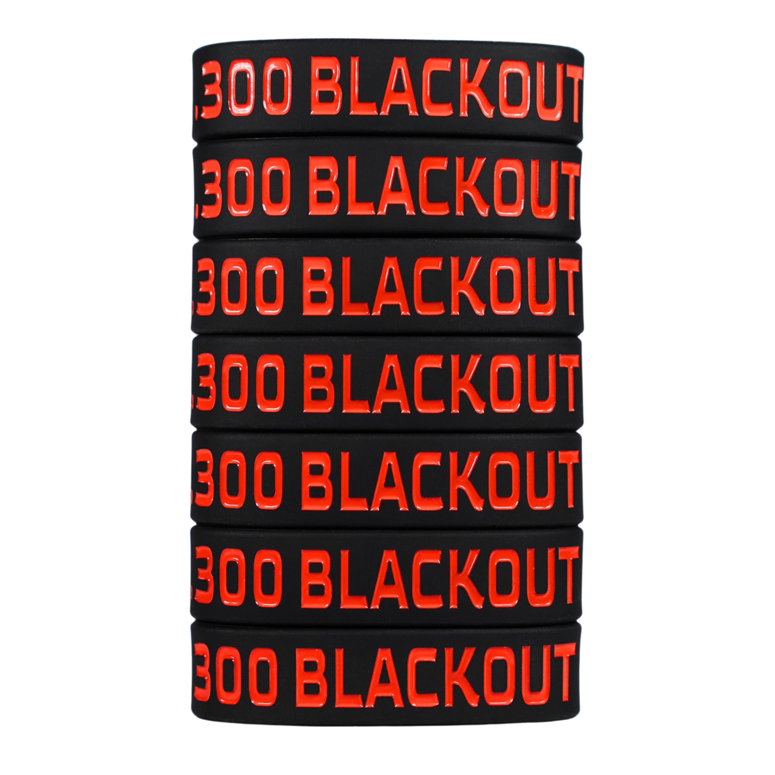 MAG-Mark 300 Blackout Magazine Marking Band (Black/Red, 7 Pack) Premium ...