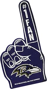Amazon.com : Baltimore Ravens Foam Finger : Sports & Outdoors