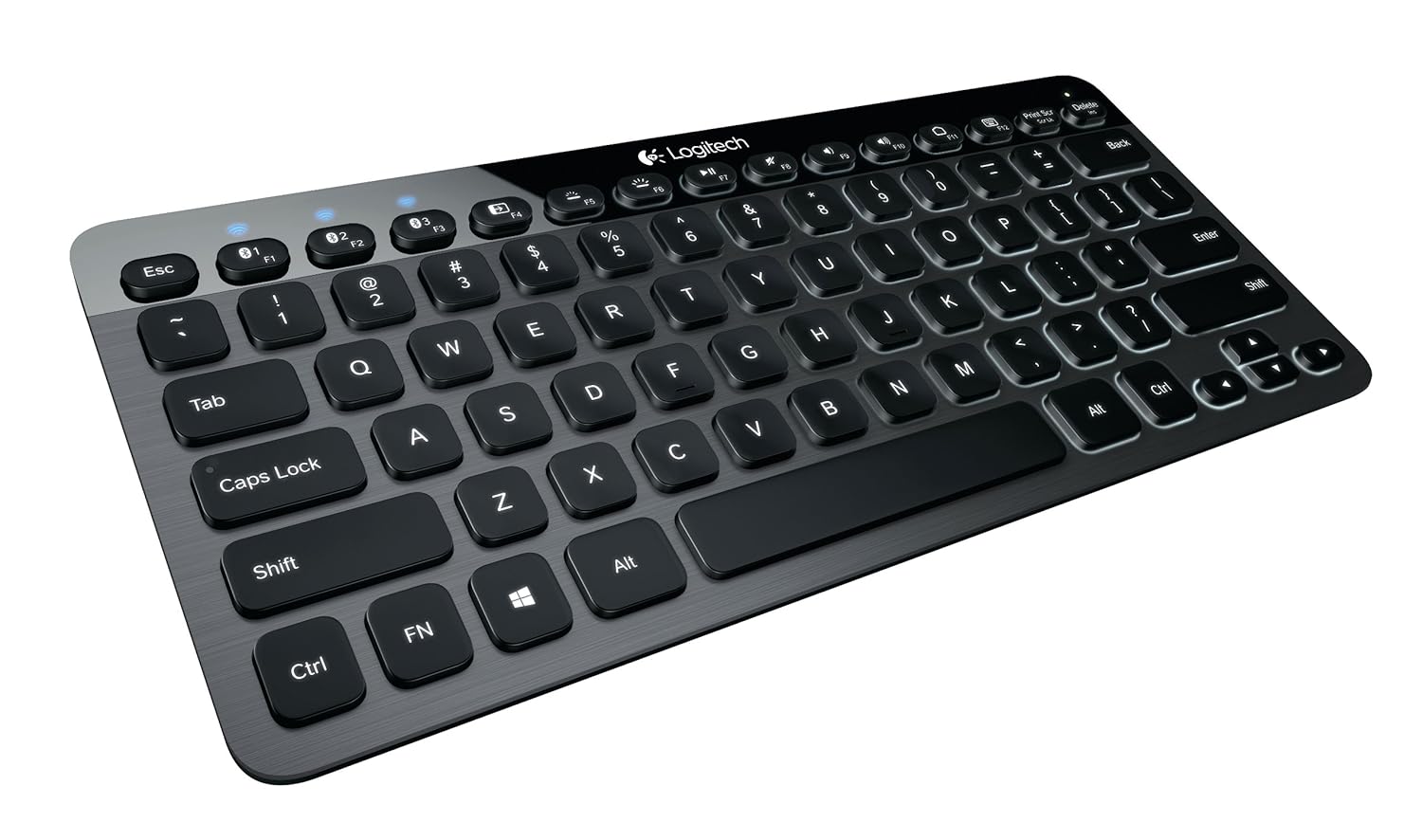 Logitech Bluetooth Illuminated Keyboard K810 - Qwerty Spanish layout ...