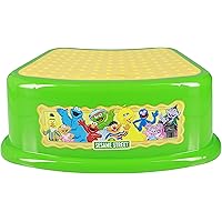 Amazon.com : Sesame Street Sesame Squad Step Stool - Kids Step Stool ...