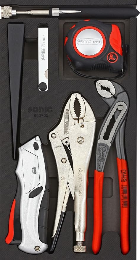 Sonic Tools 1/3 SFS 7pcs Pliers and Tool Set - 190 x 370 x 40mm ...