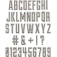 Amazon.com: Sizzix Thinlits Die Set 41PK Alphanumeric Emporium by Tim ...