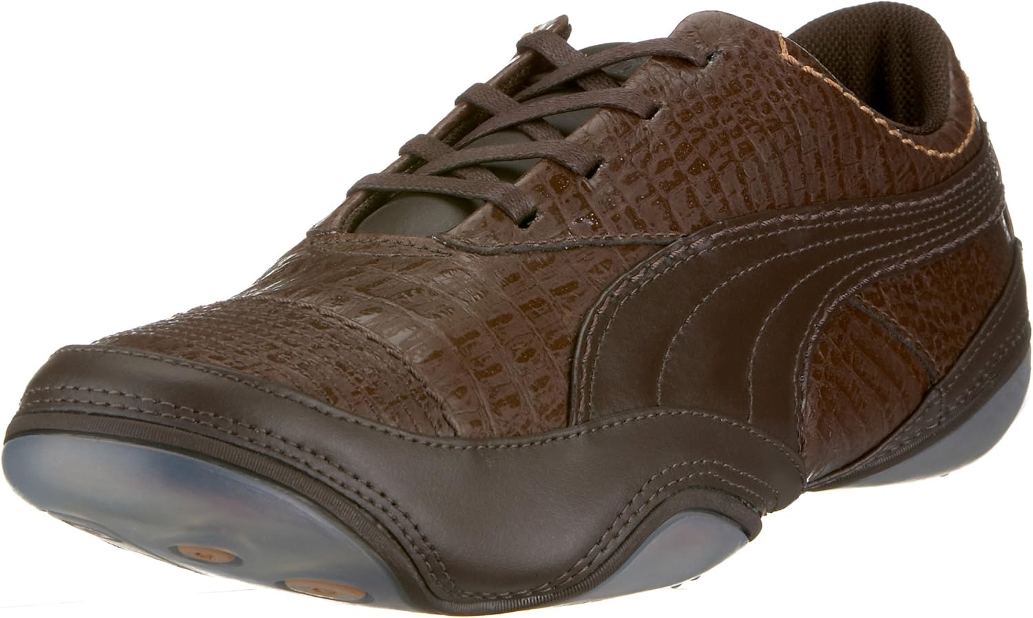 PUMA Usan Crocodile Shoes for Man Brown Size: 7: Amazon.co.uk: Shoes & Bags
