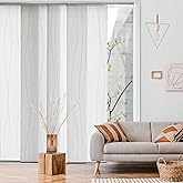Amazon.com: GoDear Design Deluxe Adjustable Sliding Panel Track Blind 45.8"- 86" W x 96" H ...