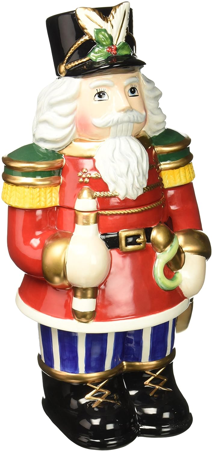 Cosmos Gifts 56801 Nutcracker Cookie Jar, 14-3/4-Inch: Amazon.co.uk ...