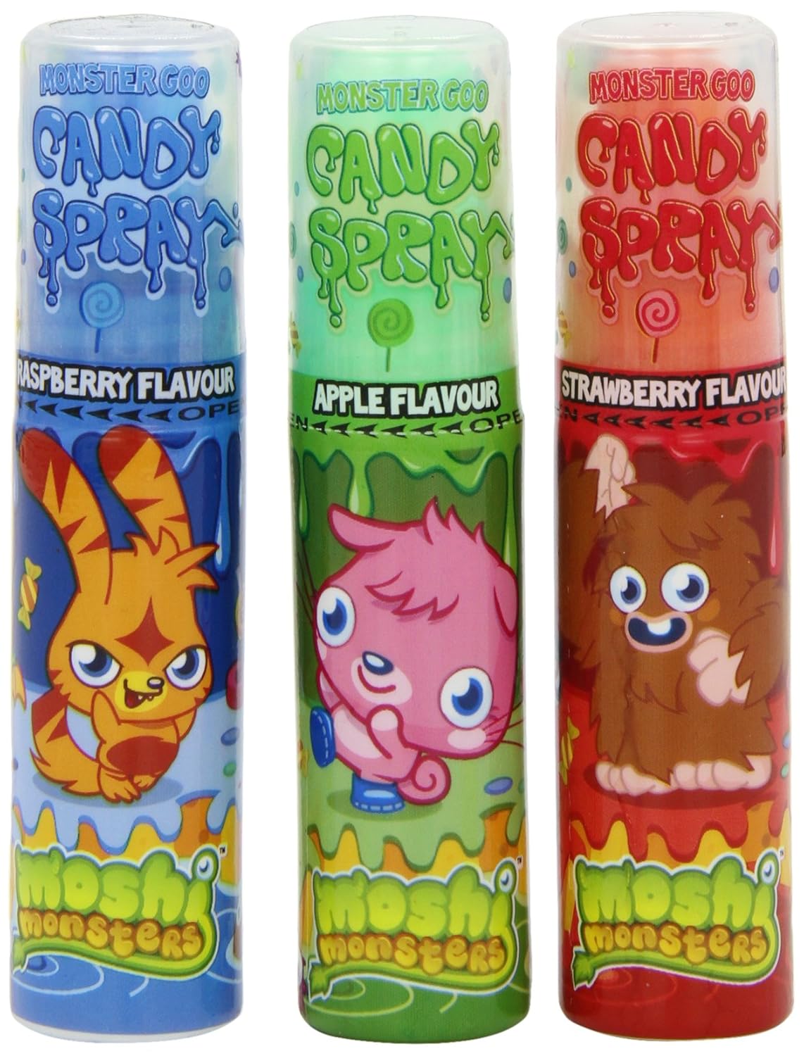 Bon Bon Buddies Moshi Monsters Spray Candy 25ml (Pack of 15): Amazon.co ...