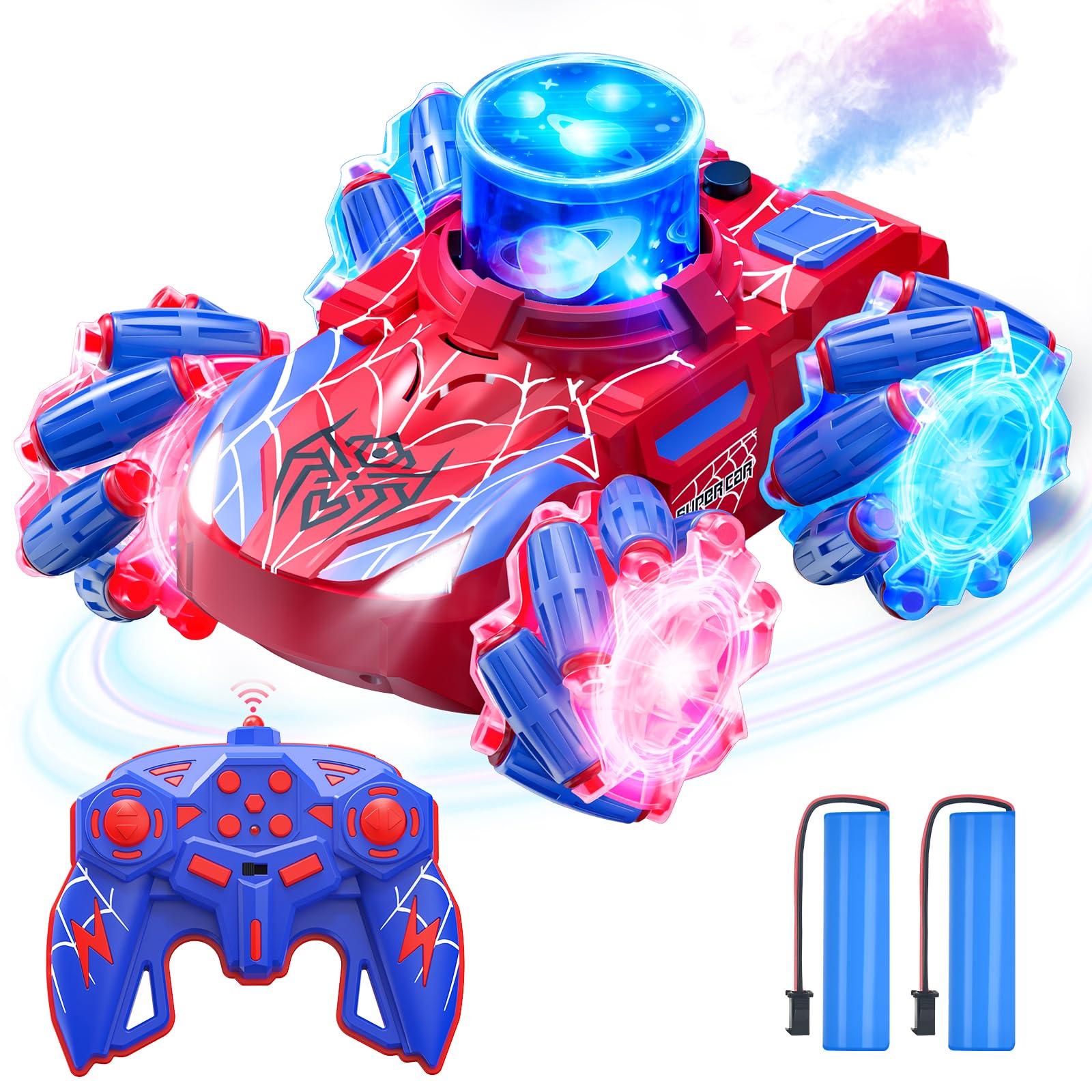nasominako Spider Remote Control Car for Kids Aged 4,5,6,7,8,9,10,11,12 ...