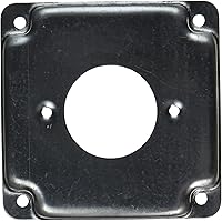 Hubbell-Raco 811C Cast Iron 4" Square Cover 30a Lock, 1.719" Diameter ...