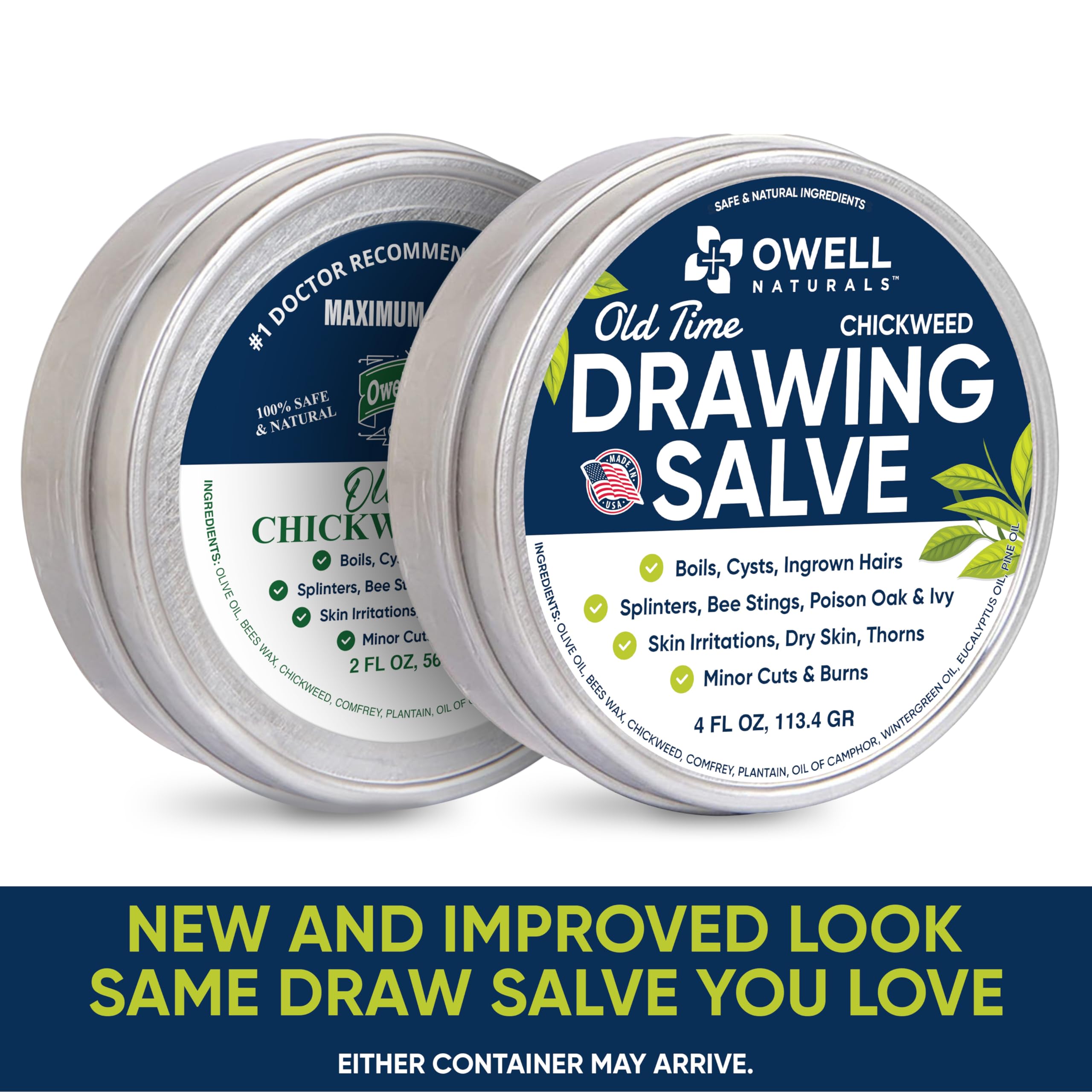 Mua OWELL NATURALS Chickweed Salve 4 oz- Drawing Salve for Boil & Cyst ...