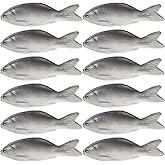 Amazon.com: jiebor 6PCS Fake Fish Realistic Fish Toy Artificial ...