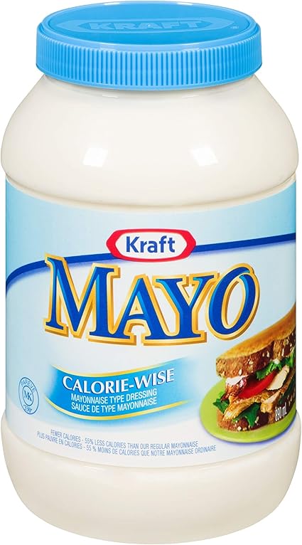 Kraft Mayo Calorie-Wise, 890 milliliters (Pack of 1): Amazon.ca: Grocery