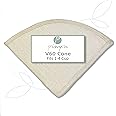 Amazon.com: V60 Cone Pourover Reusable Cloth Coffee Filter - Made in ...