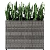 Amazon.com : LEWIS&WAYNE Large Rectangular Block Planter Box Handmade ...