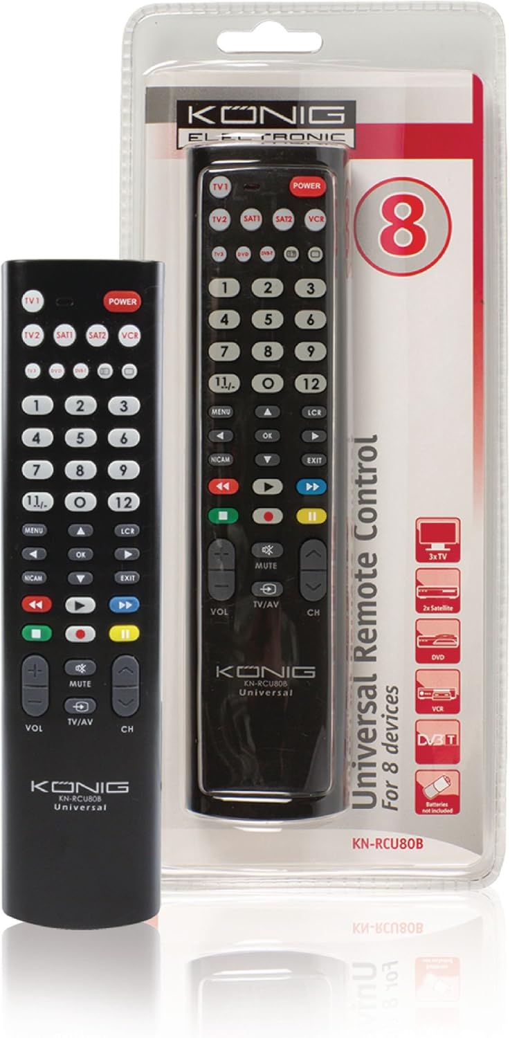 Konig Universal Remote Control for 8 Device – BigaMart