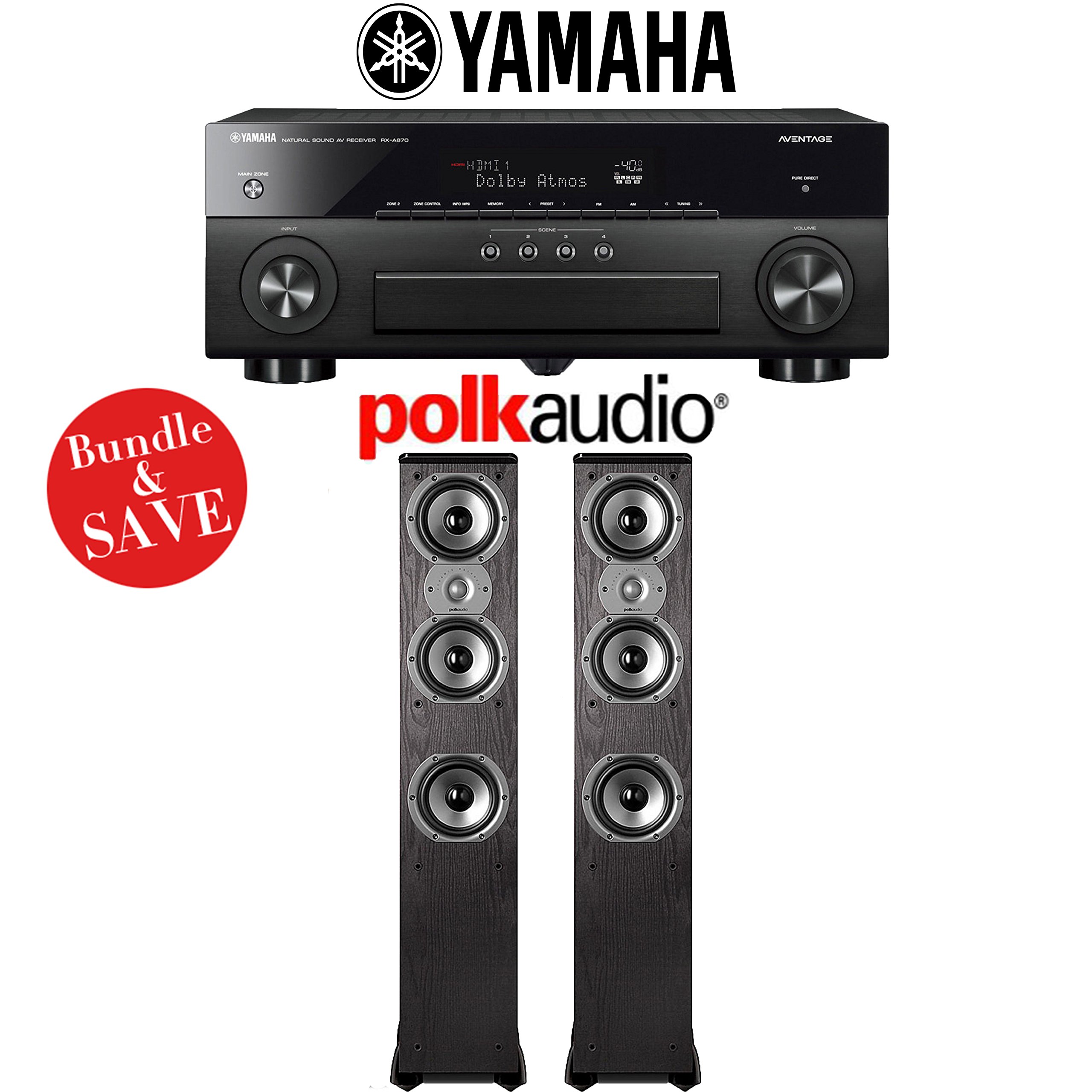 Buy Yamaha AVENTAGE RX-A870BL 7.2-Channel Network A/V Receiver + (1 ...