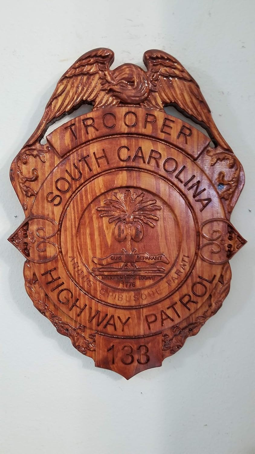 Amazon.com: Personalized South Carolina Trooper Highway Patrol Police ...