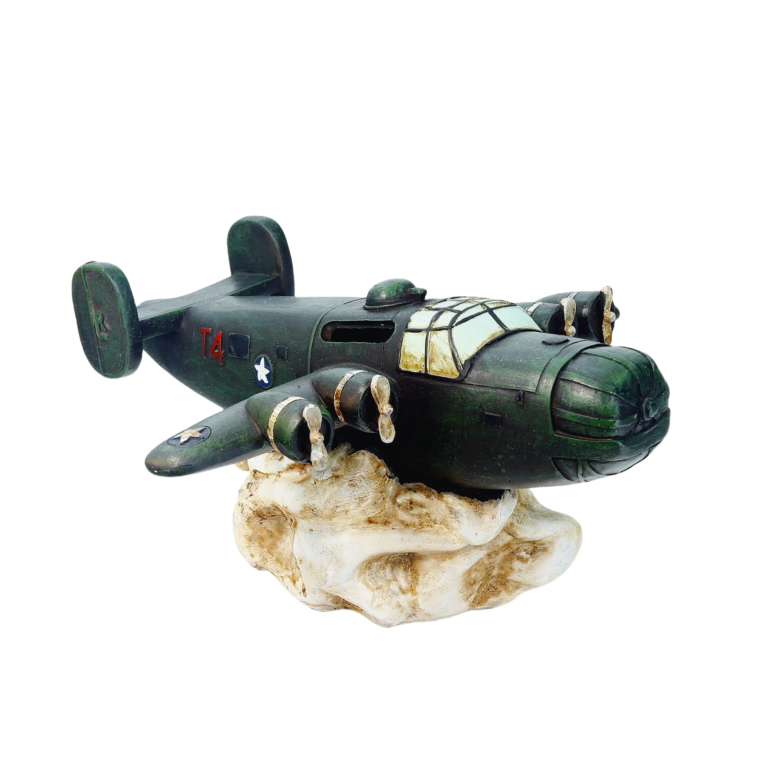 VANLAXY Vintage Airplane Model Cute Chibi B-24 Liberator Model Air ...