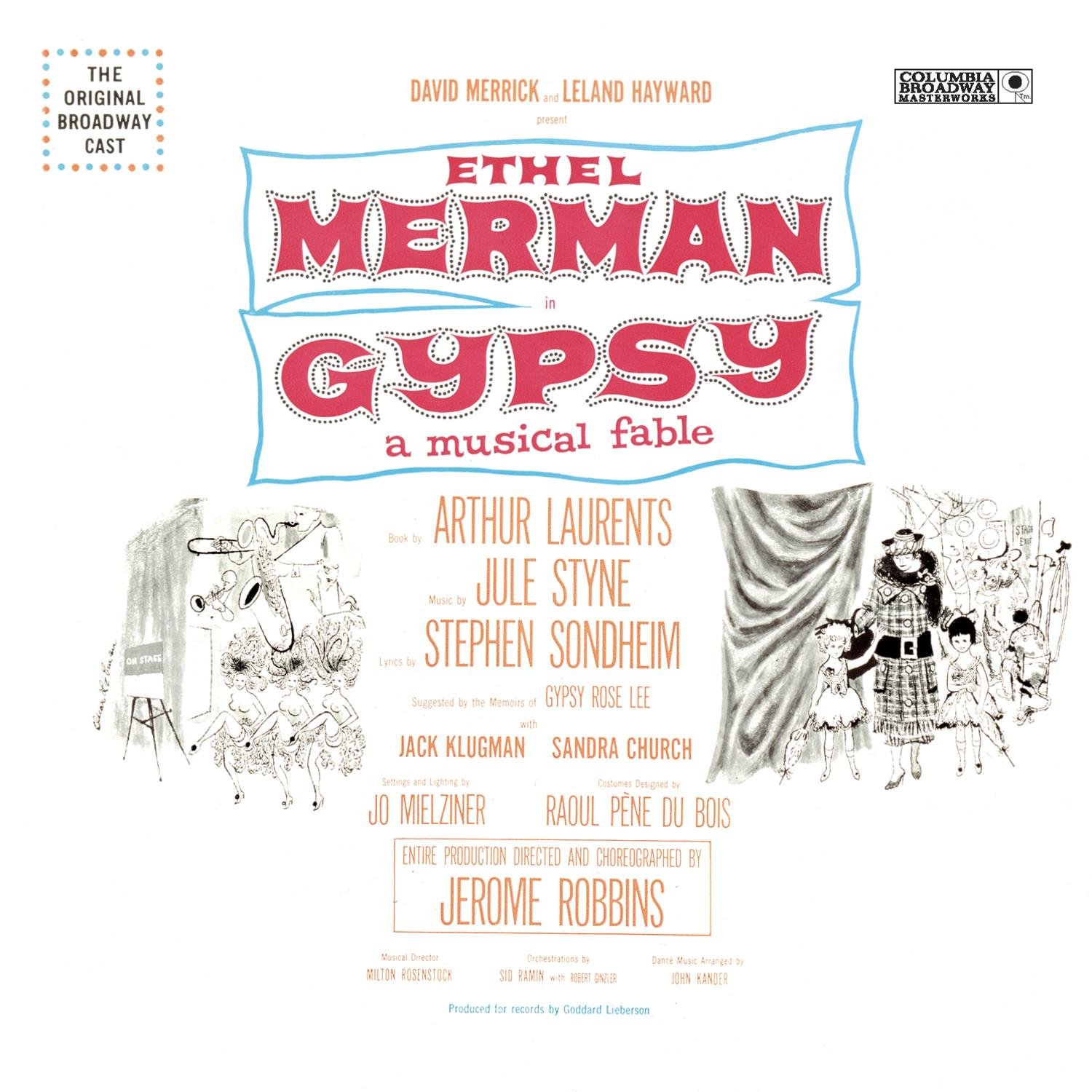 Amazon | Gypsy: A Musical Fable (1959 Original Broadway Cast) | Gypsy ...